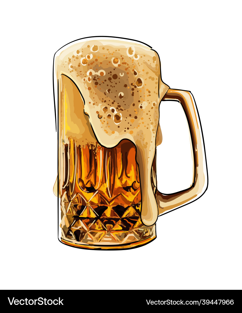 drawing beer