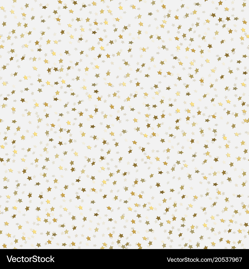 Abstract white modern seamless pattern with gold Vector Image
