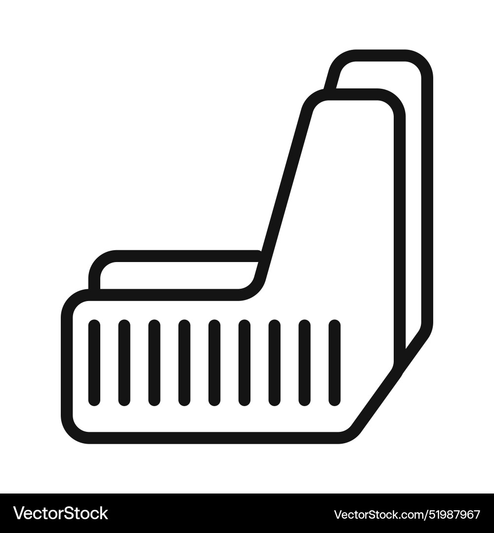 Car mud flap icon mark in filled style Royalty Free Vector