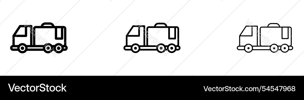 Fuel truck icon Royalty Free Vector Image - VectorStock