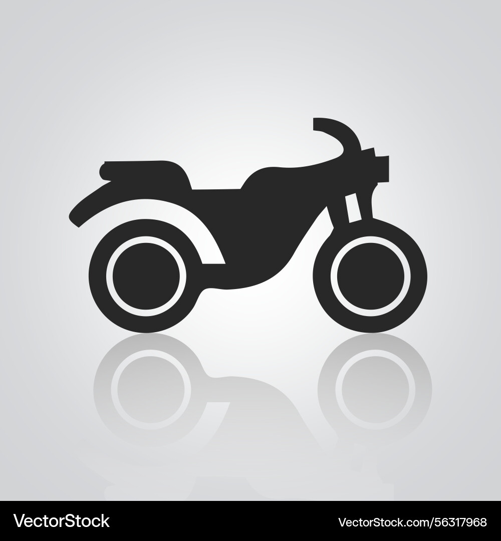 Vintage Motorcycle Icons Royalty Free Vector Image