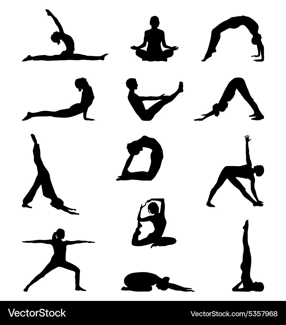 Yoga Royalty Free Vector Image - VectorStock