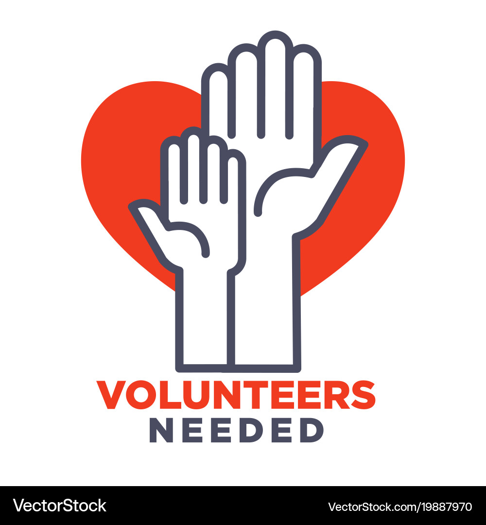 Volunteer Needed Vector Images (over 1,600)