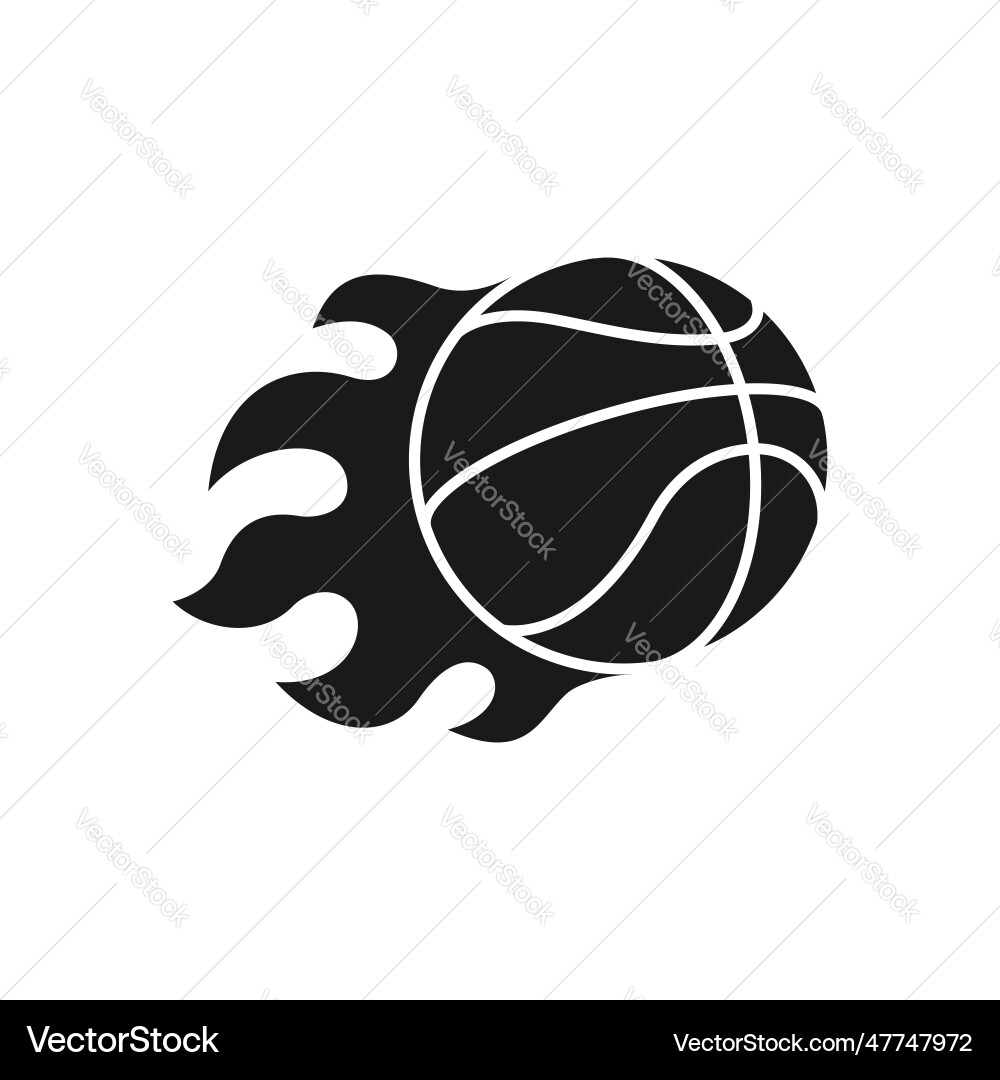 Basketball logo Royalty Free Vector Image - VectorStock