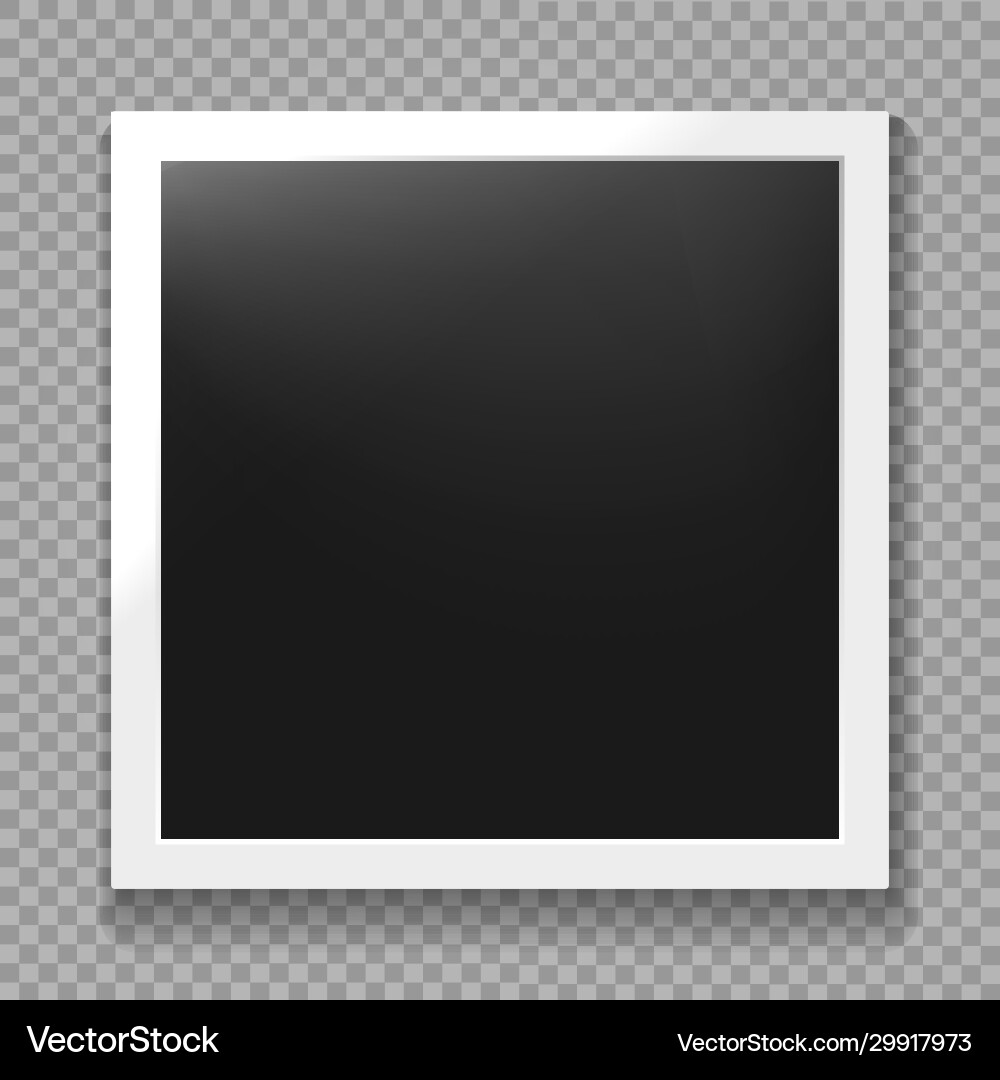 Fashion photo frame Royalty Free Vector Image - VectorStock