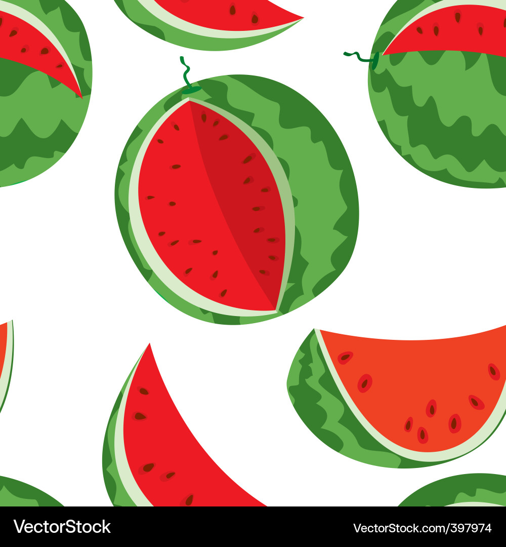 Watermelons Royalty Free Vector Image - VectorStock