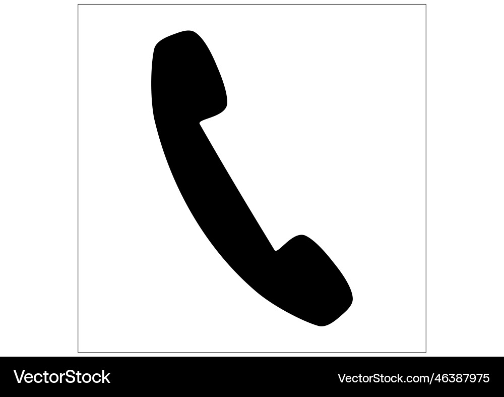 Telephone Royalty Free Vector Image - VectorStock