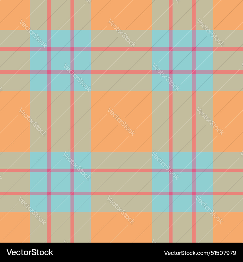 Seamless texture of background plaid fabric Vector Image