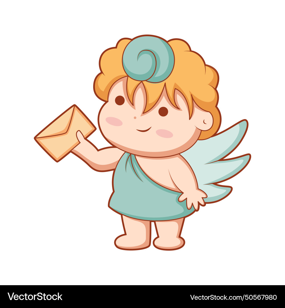 Chibi anime character design Royalty Free Vector Image