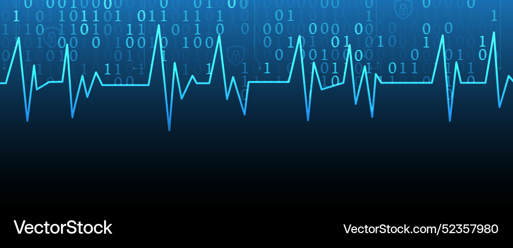 Cyber security and information or network Vector Image