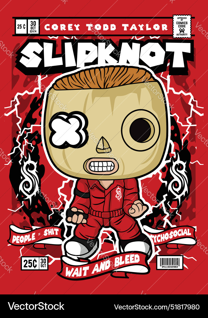 Slipknot Corey Taylor Drawings