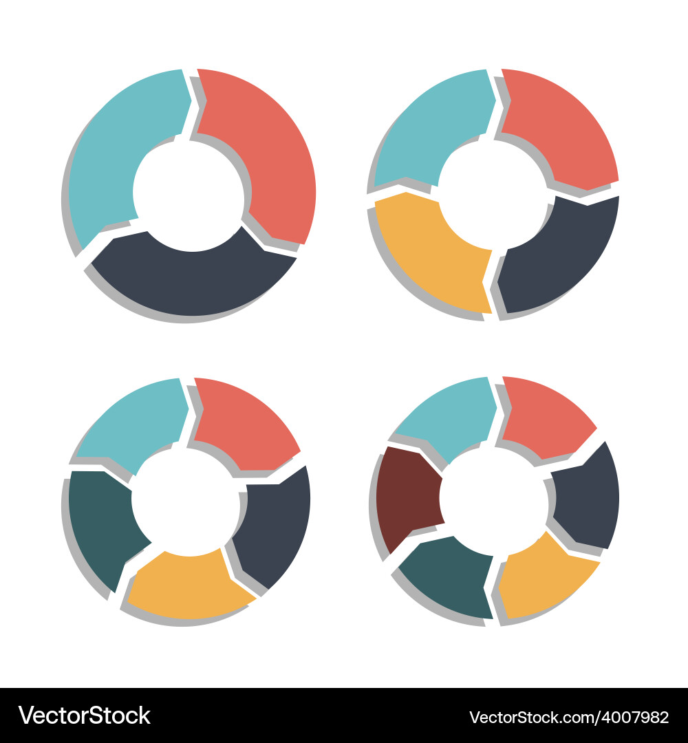 Circular Arrows - Directional Elements Royalty Free Vector