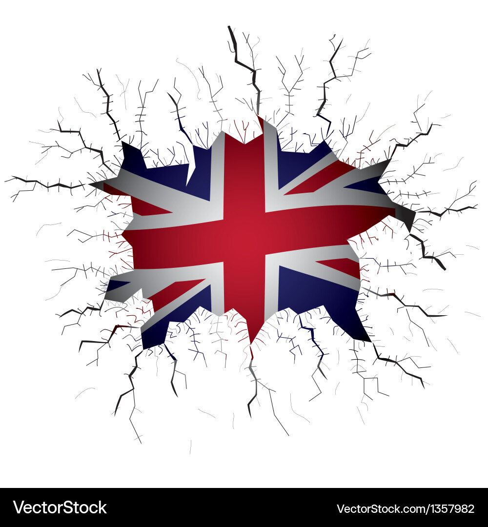 Uk flag Royalty Free Vector Image - VectorStock