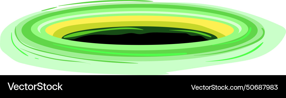 Space portal vfx cartoon Royalty Free Vector Image