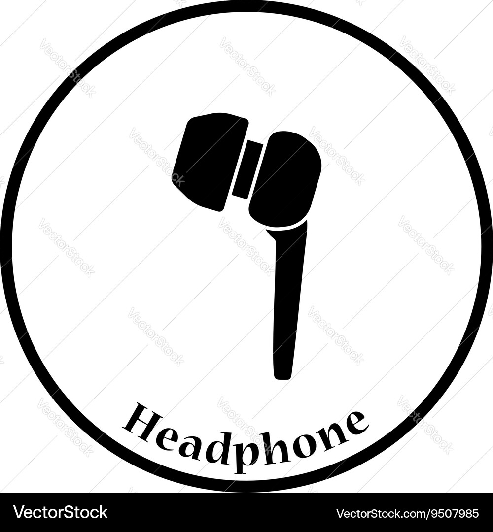 Headset icon Royalty Free Vector Image - VectorStock