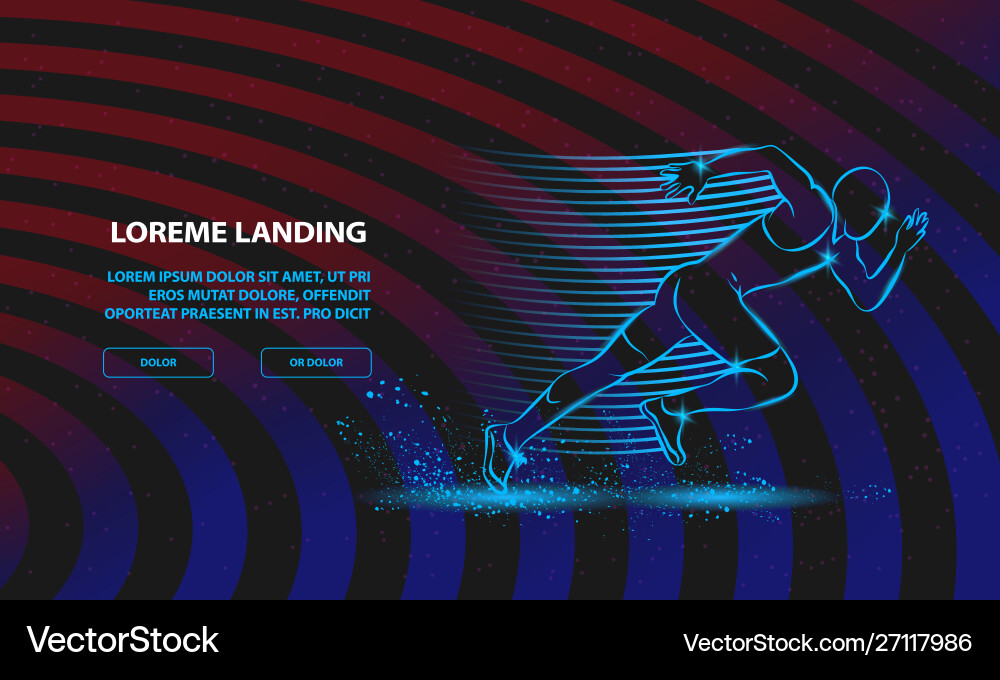 Pop Art Athletic Man Vector Images (over 330)