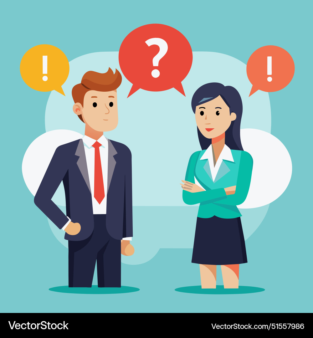 Question and answer faq frequently asked Vector Image