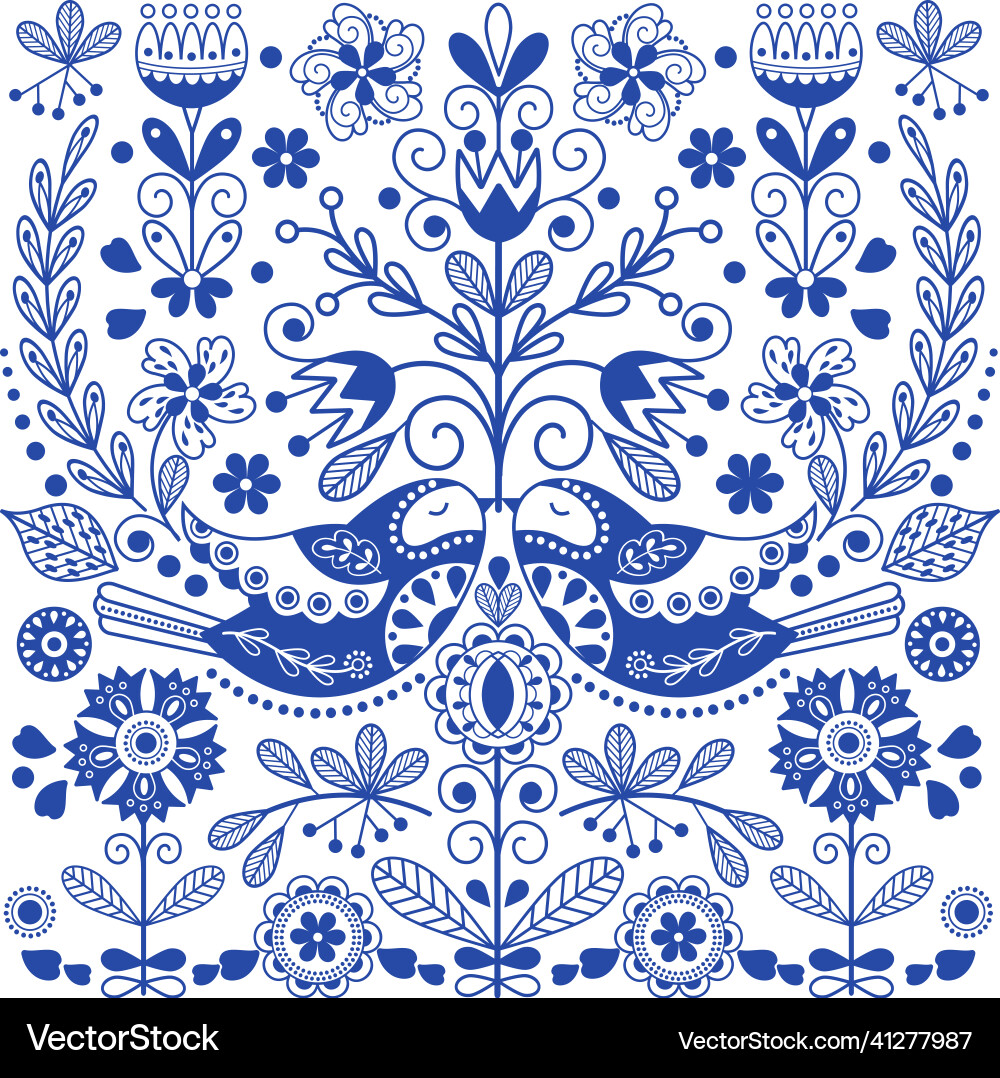 Finnish Folk Art Pattern Vector Images (over 680)