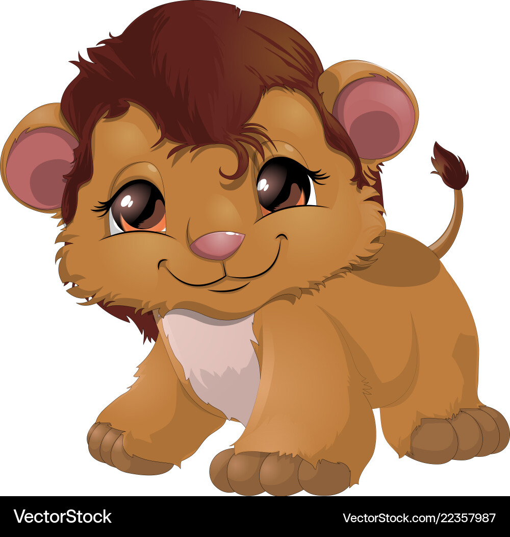 Leon cartoon Royalty Free Vector Image - VectorStock
