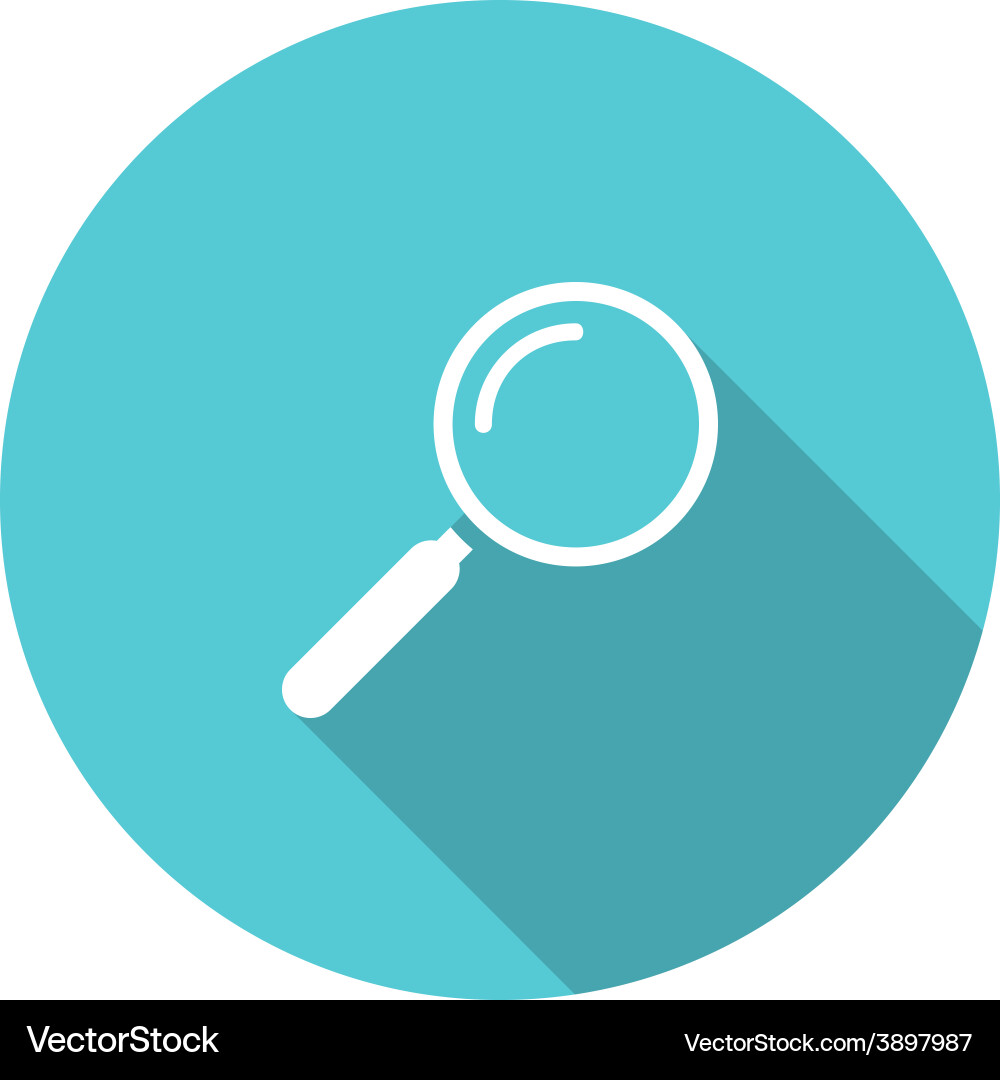 Loupe icon Royalty Free Vector Image - VectorStock