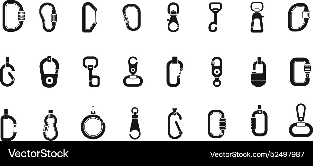 Quick Release Buckle Sketch Royalty Free Vector Image
