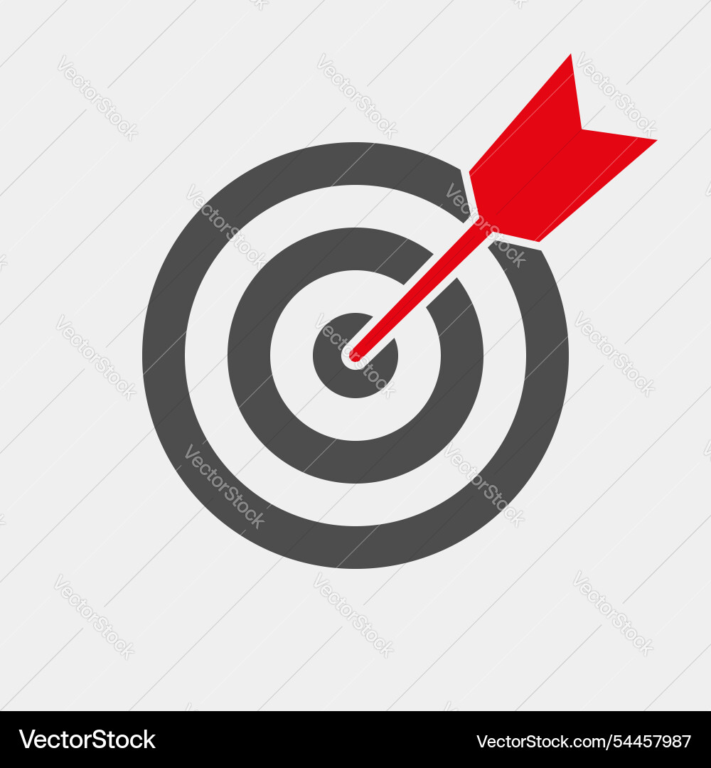 Target badge Royalty Free Vector Image - VectorStock