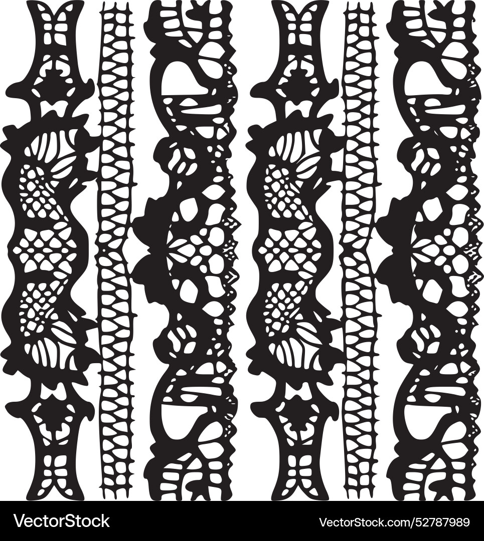 Lace pattern Royalty Free Vector Image - VectorStock