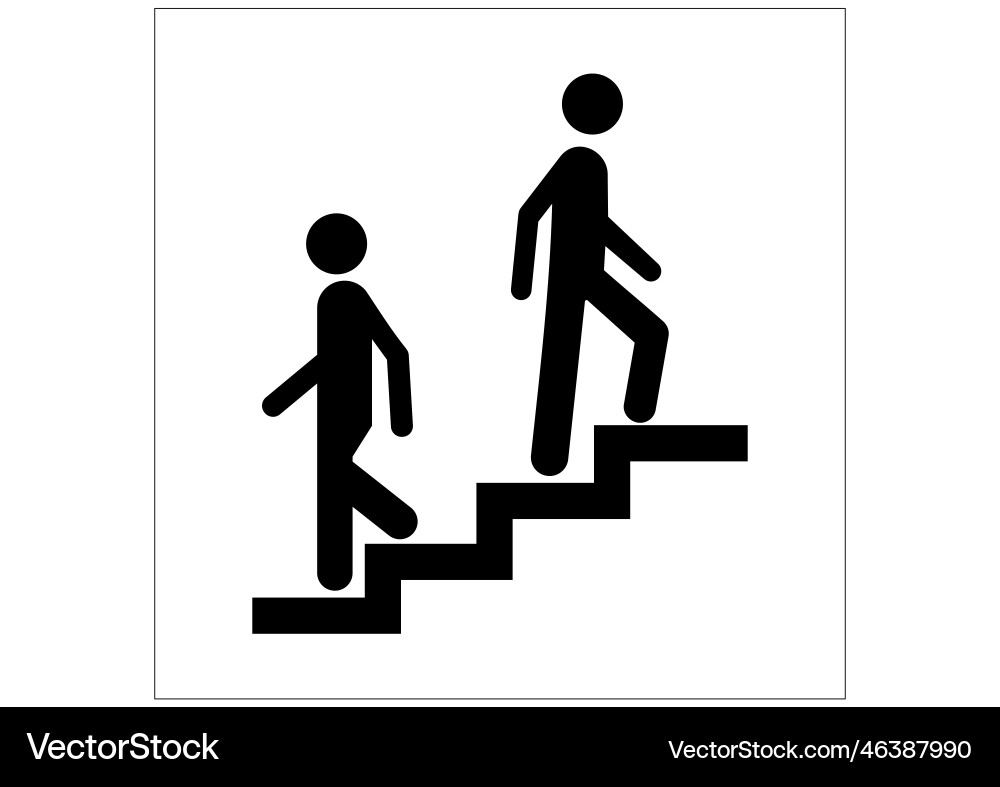 Stairs Royalty Free Vector Image - VectorStock