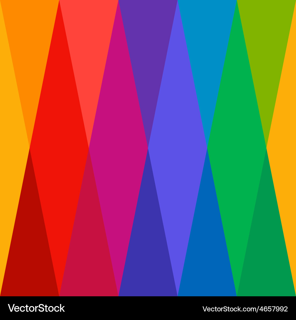 Harlequin colorful seamless pattern Royalty Free Vector
