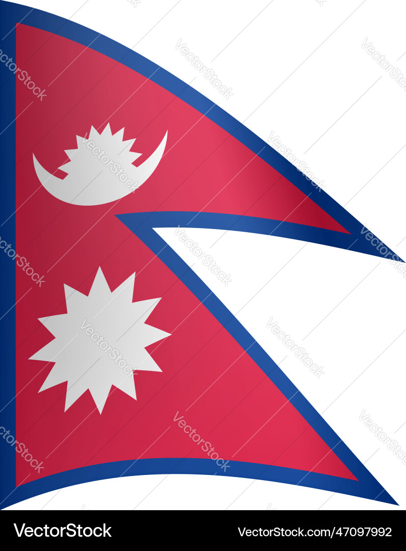 Immunization icon of nepal Royalty Free Vector Image