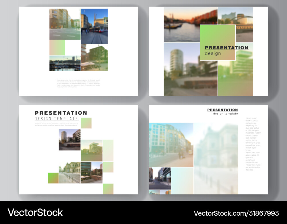 Layout presentation slides design Royalty Free Vector Image