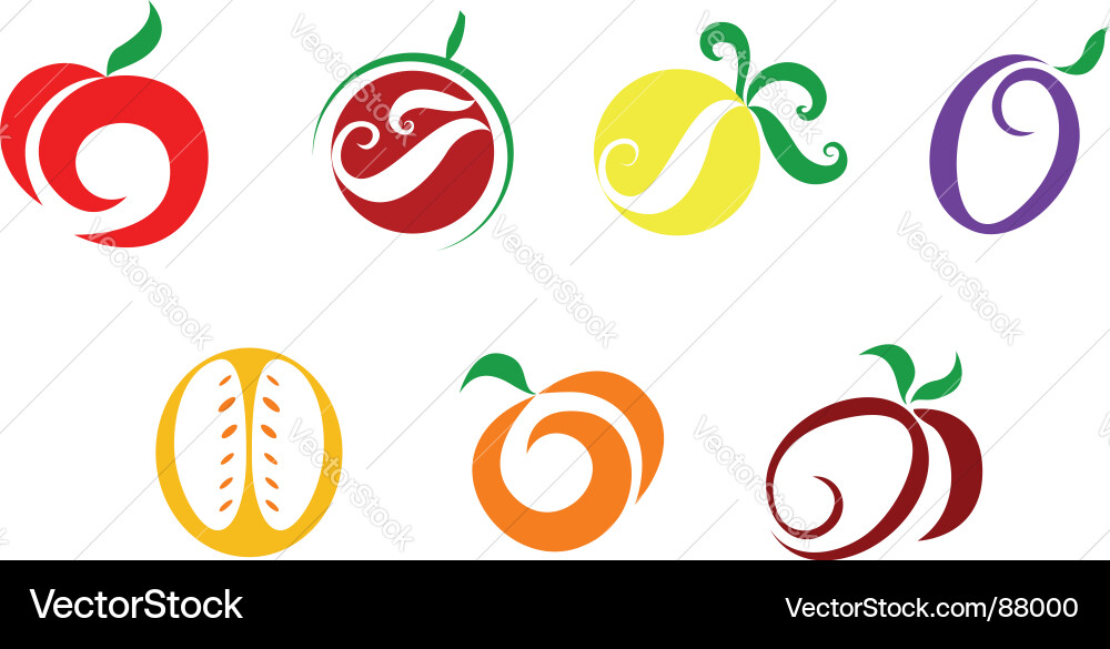 Fruits and Vegetable Logo Vector Images (over 20,000)