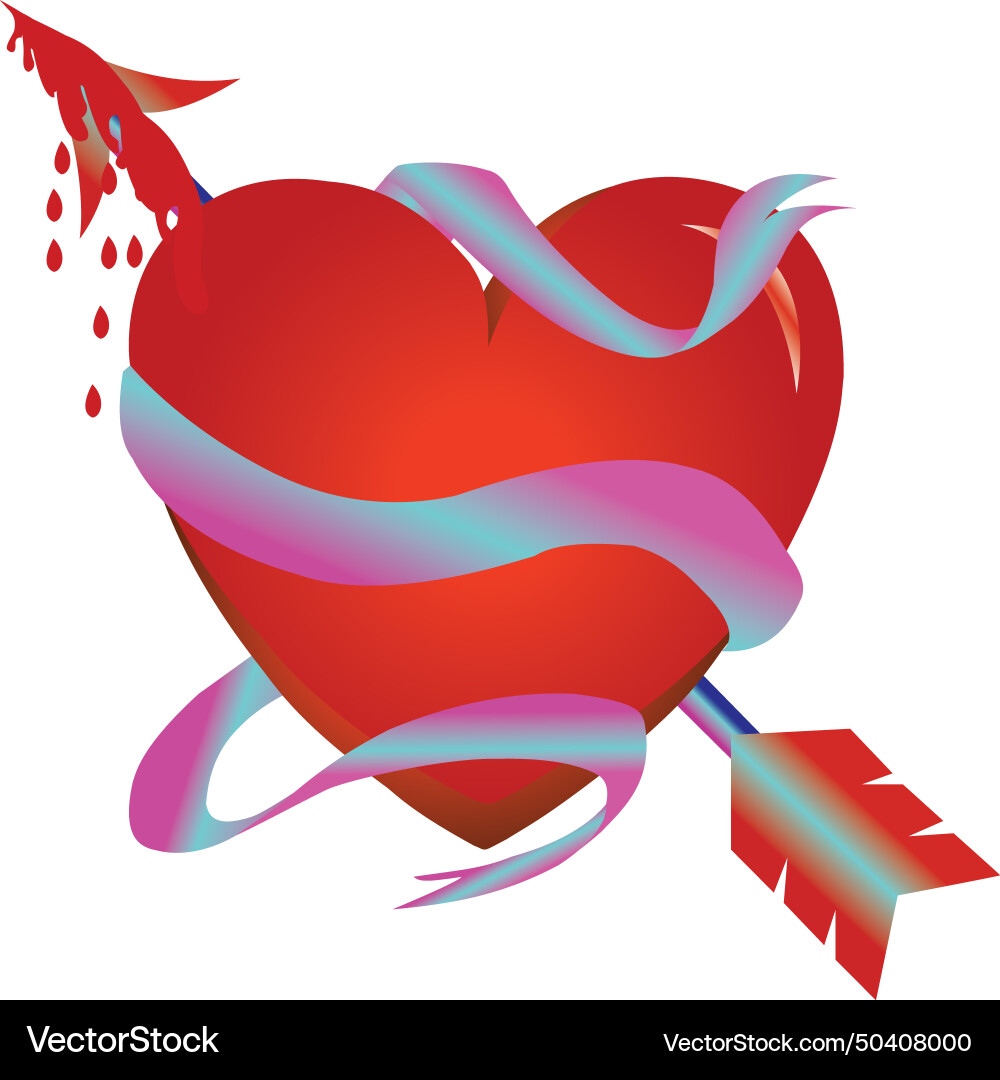 Heart love design Royalty Free Vector Image - VectorStock