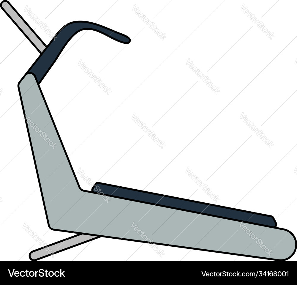 Icon treadmill Royalty Free Vector Image - VectorStock