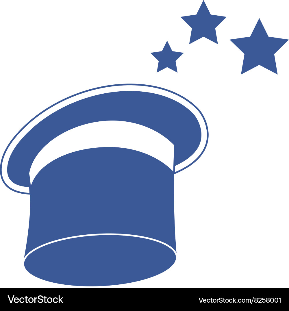 Magicians-hat Royalty Free Vector Image - VectorStock