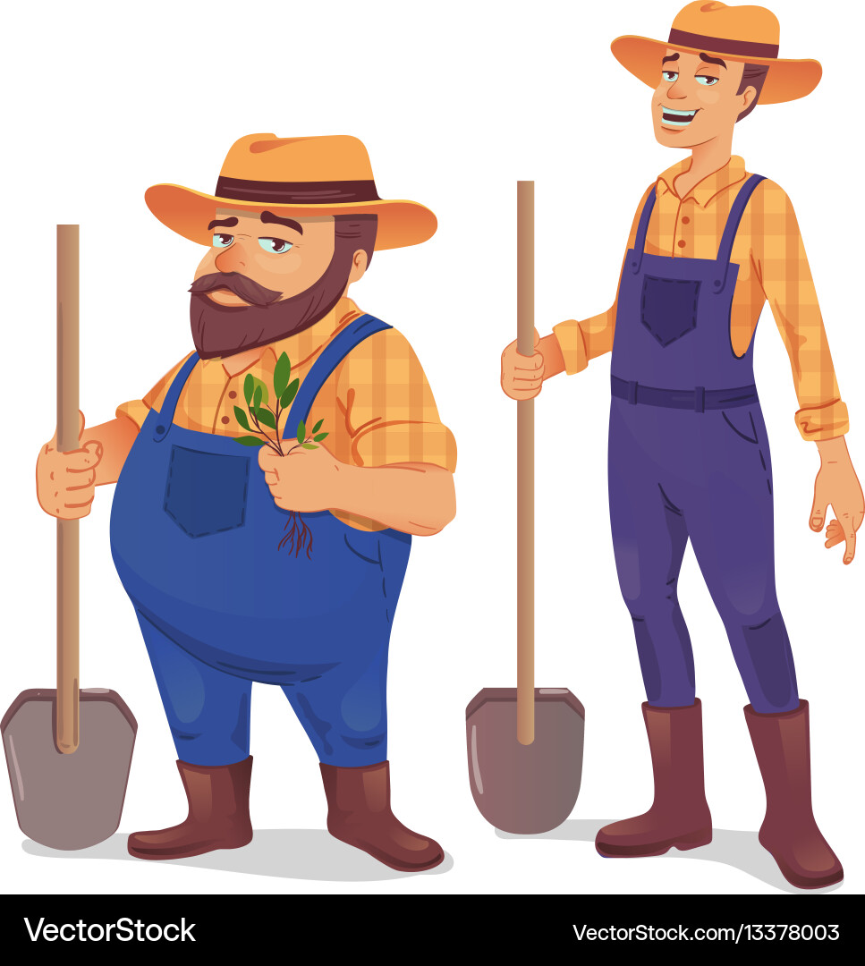 Farmer Royalty Free Vector Image - VectorStock