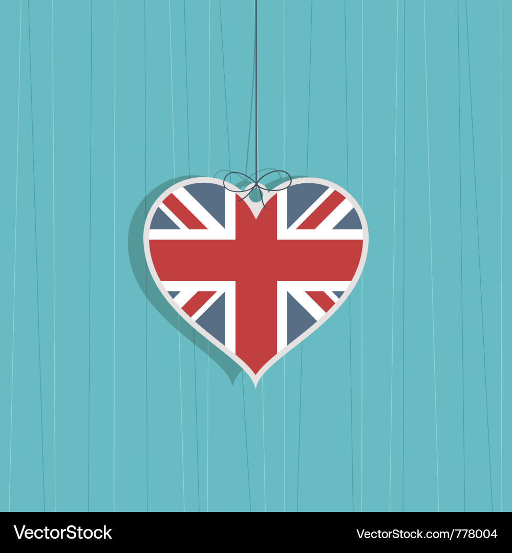 Uk love Royalty Free Vector Image - VectorStock