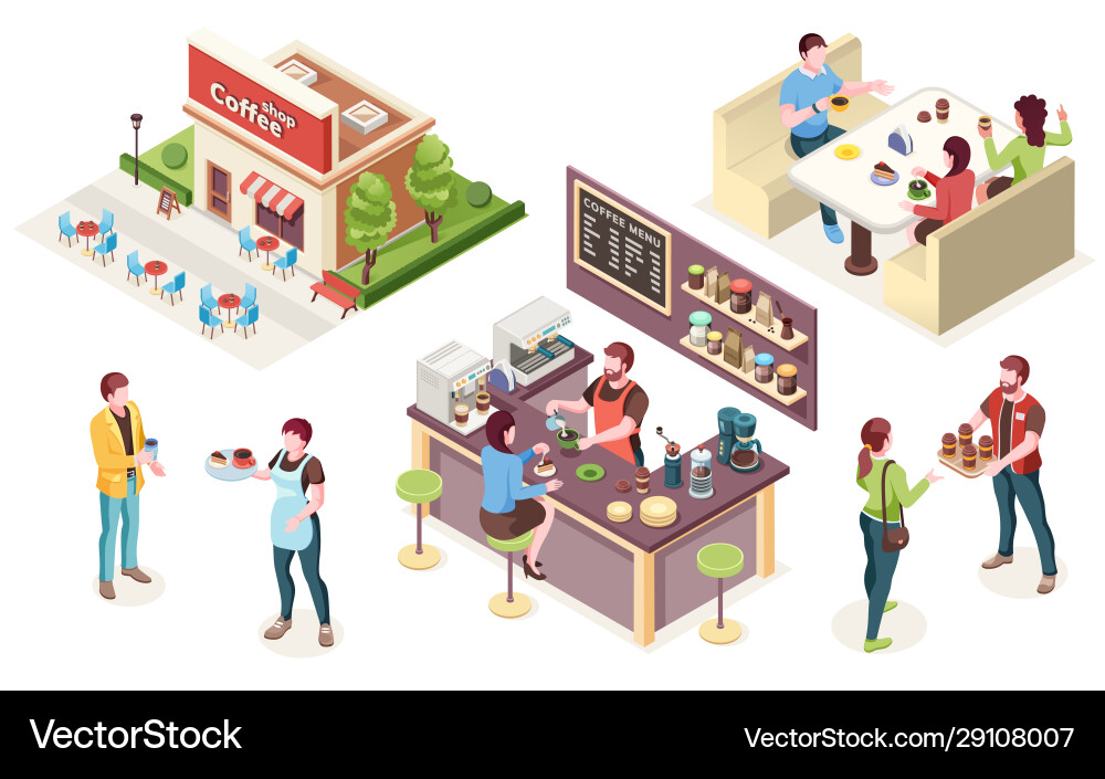 Cafe Interior Vector Images (over 18,000)