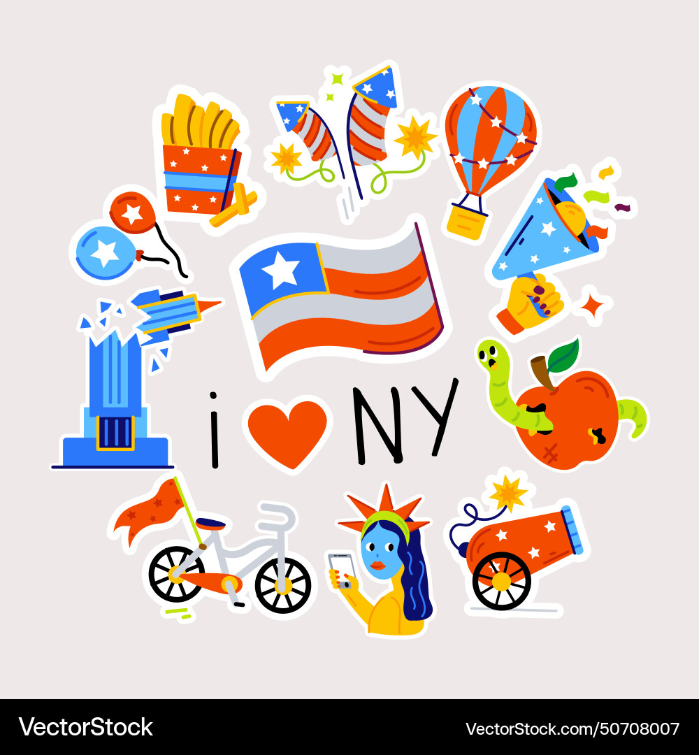 New york Royalty Free Vector Image - VectorStock
