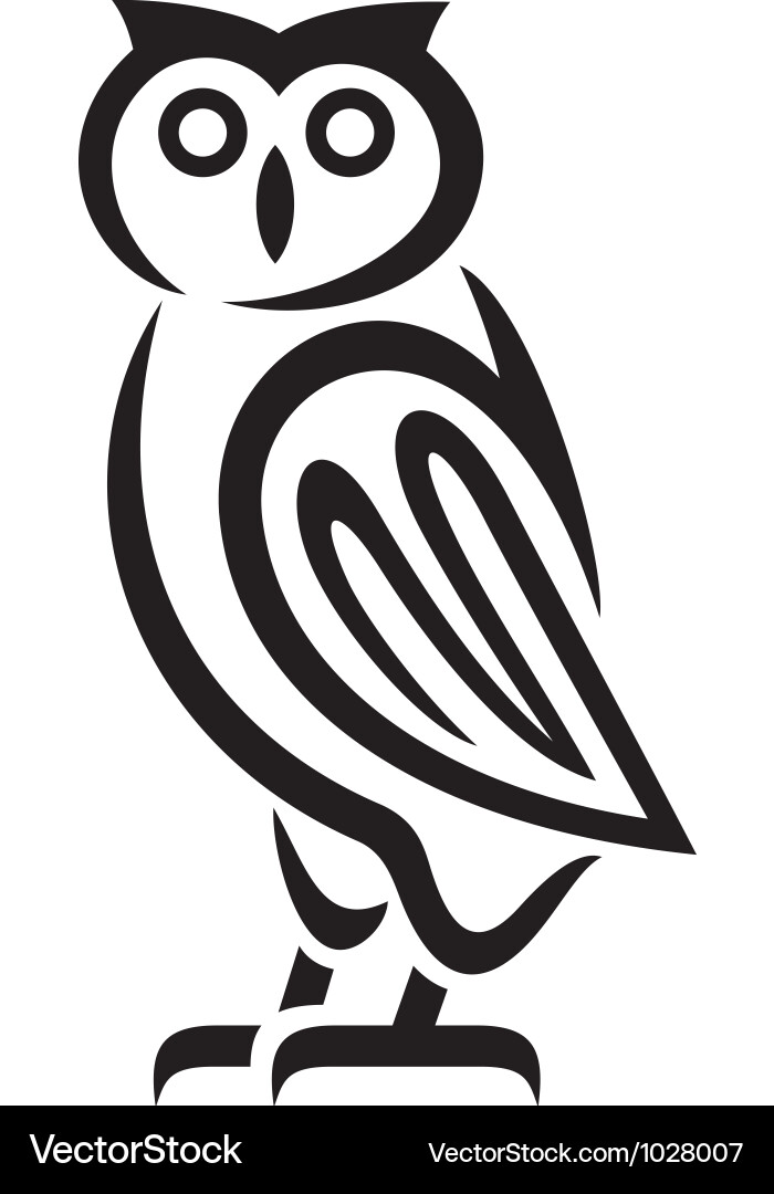 Black and White Barn Owl Vector Images (over 590)