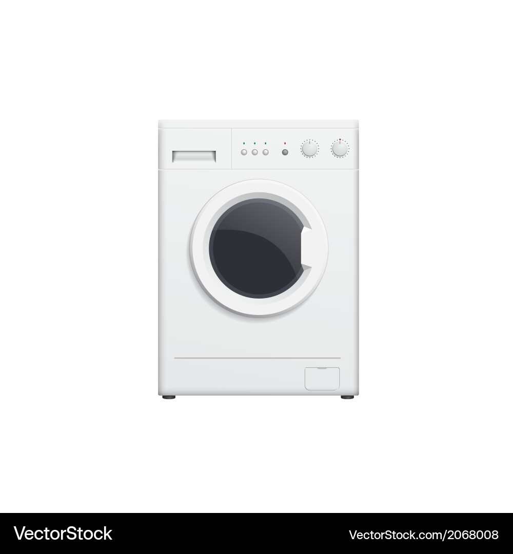 Washing machine Royalty Free Vector Image - VectorStock