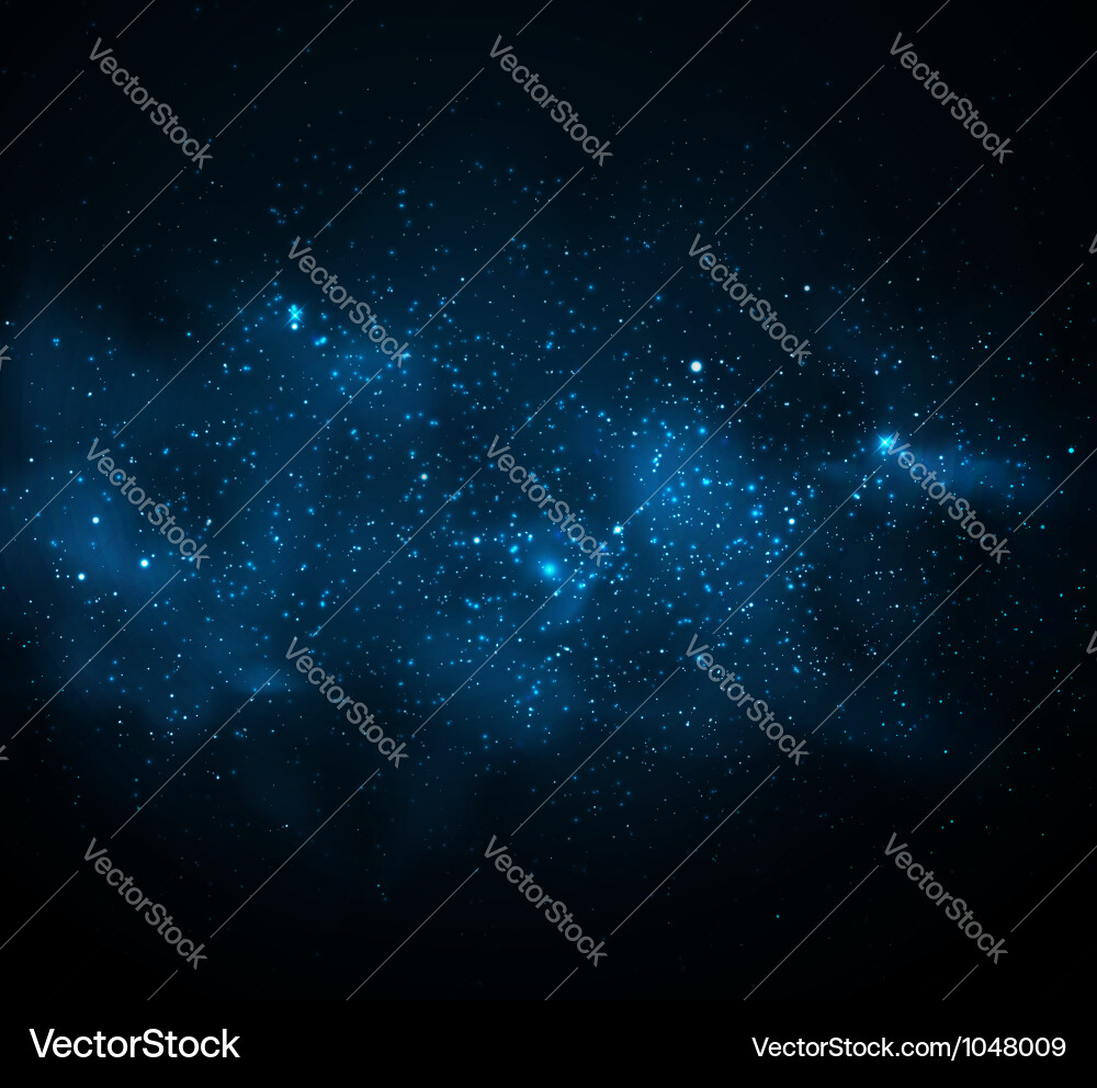 Milky way Royalty Free Vector Image - VectorStock
