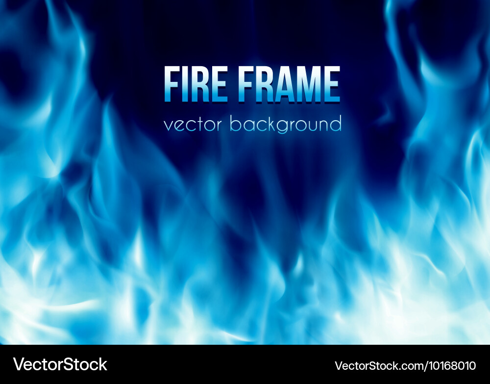 Blue Flame Border Vector Images (over 920)