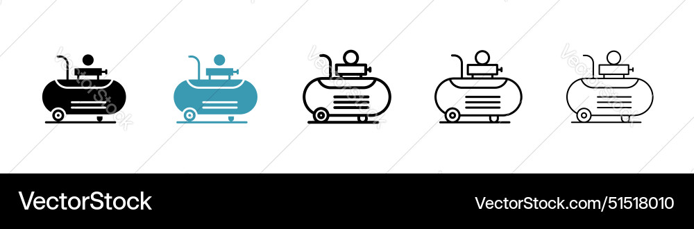 Compressor icon Royalty Free Vector Image - VectorStock