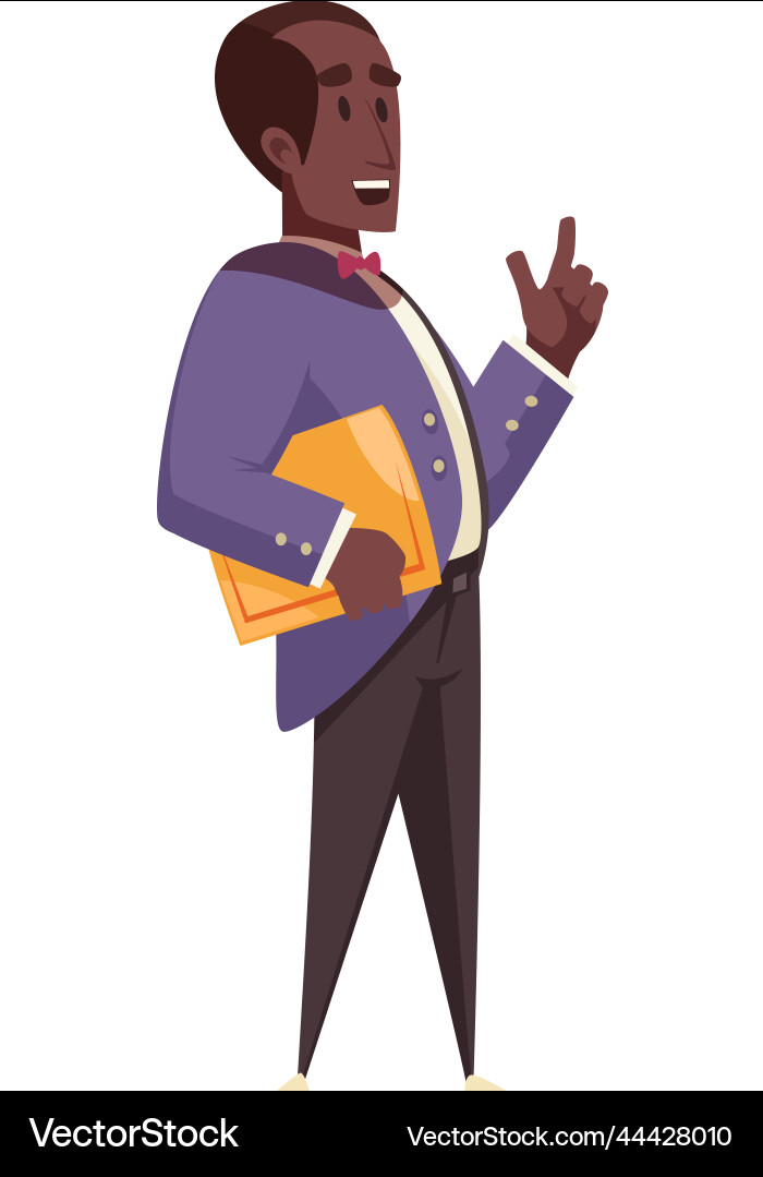 Teacher cartoon Royalty Free Vector Image - VectorStock