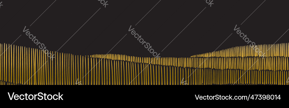 Art landscape background with gold texture Vector Image