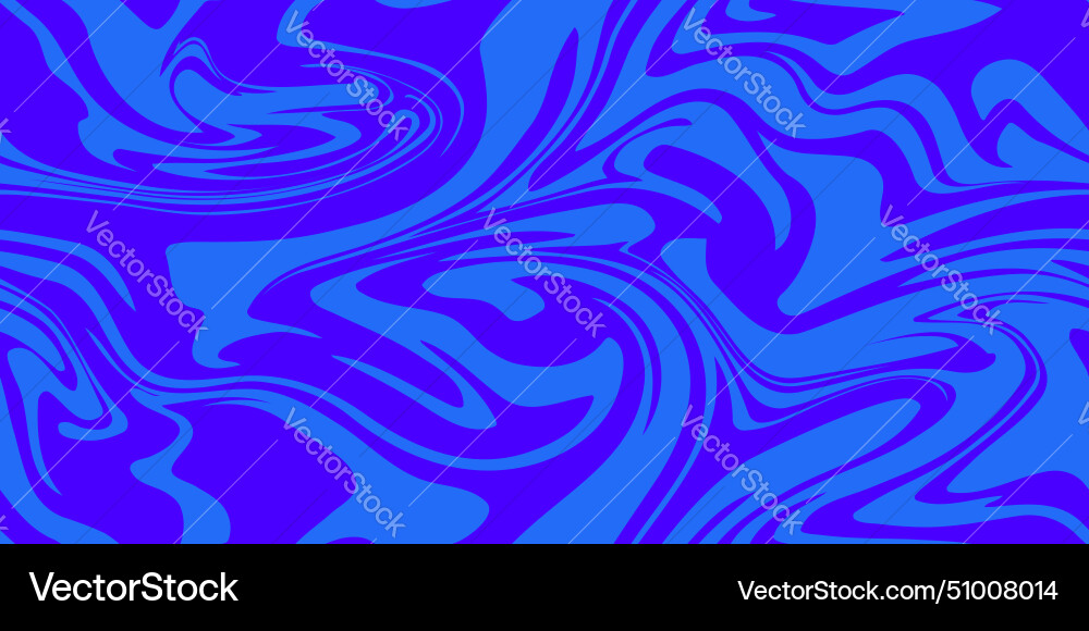 Dark blue marble acrylic swirl seamless pattern Vector Image