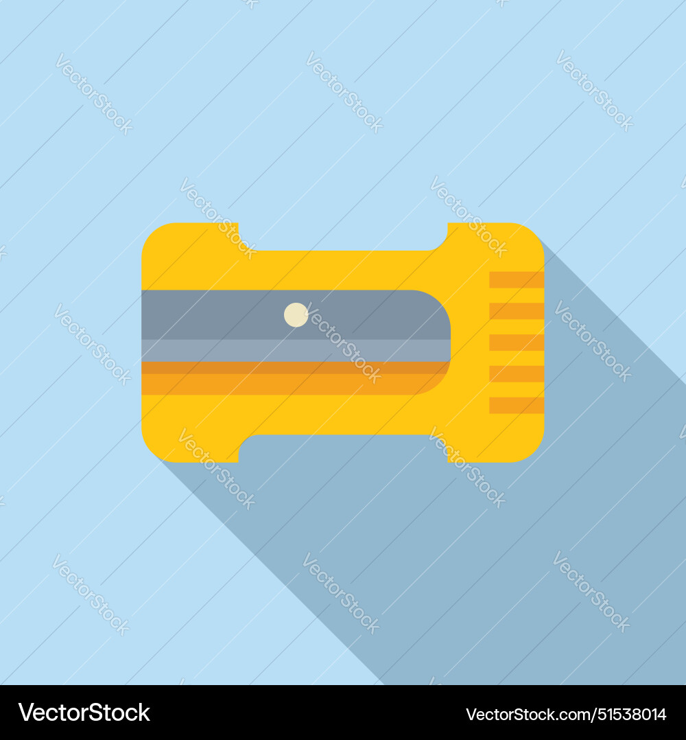 Minimalist of a yellow level Royalty Free Vector Image