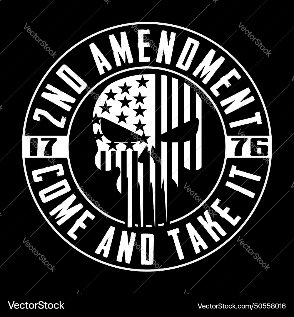 Second amendment svg design america eps usa gun ri