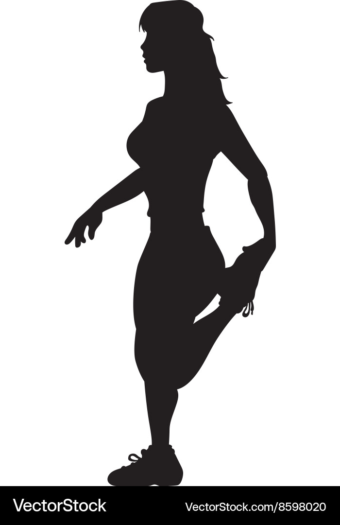 Stretching Royalty Free Vector Image - VectorStock